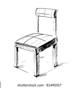 5,846 Wooden chair sketch Images, Stock Photos & Vectors | Shutterstock