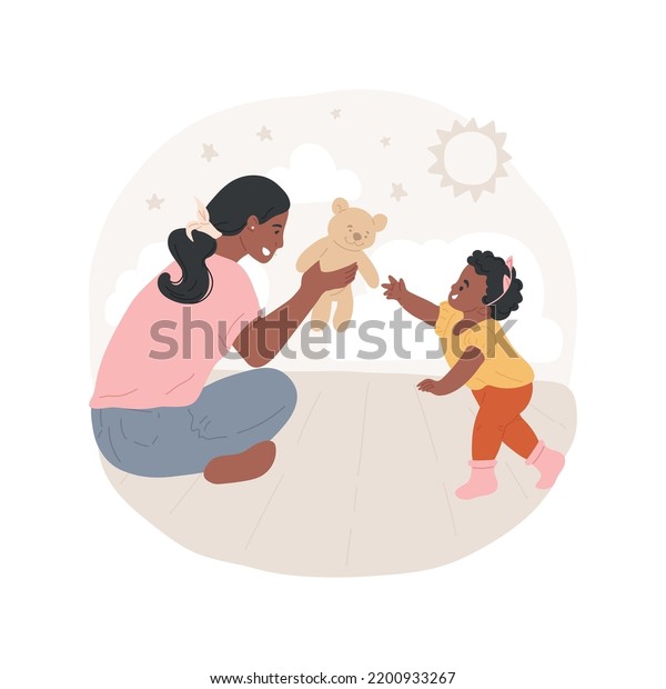 Challenge Isolated Cartoon Vector Illustration Raising Stock Vector ...