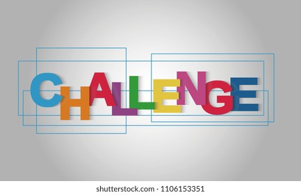 9,396 Challenge font Images, Stock Photos & Vectors | Shutterstock