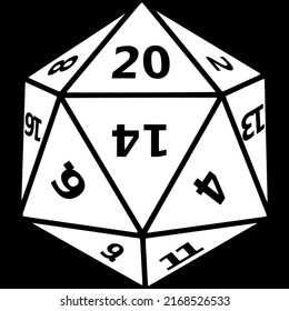 Chance Die Nine Numbers Cube Game Stock Vector (Royalty Free ...