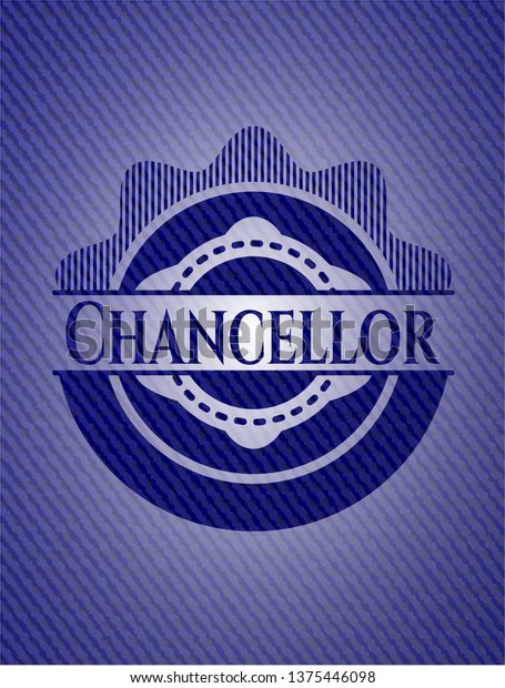 Chancellor Badge Jean Texture Stock Vector (Royalty Free) 1375446098 ...