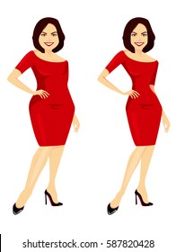 Change Womans Body Stock Vector (Royalty Free) 587820428 | Shutterstock