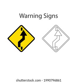 1,479 Lane change sign Images, Stock Photos & Vectors | Shutterstock