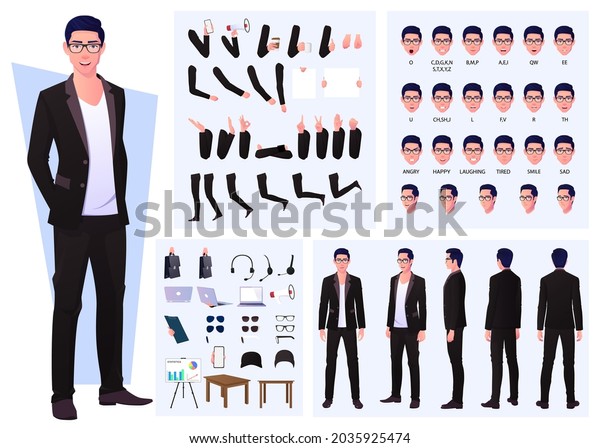 4,379 Business Man Character Sheet Images, Stock Photos & Vectors ...