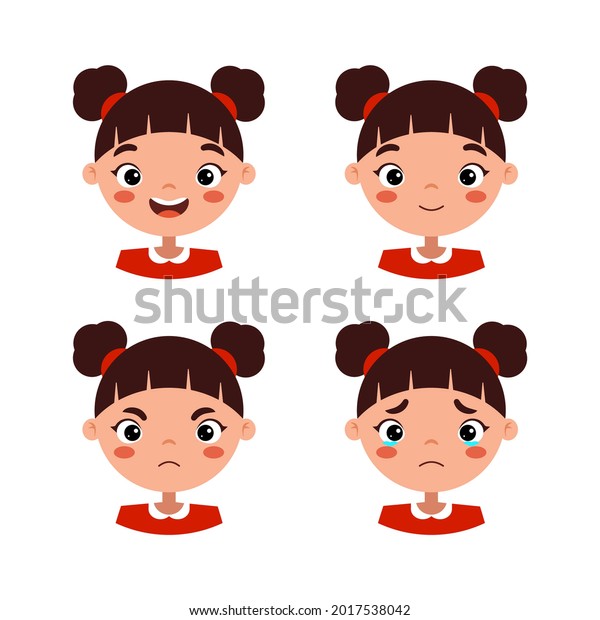 Character Design Set Cartoon Style Little Stock Vector (Royalty Free ...