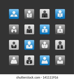 Character Icons: vector de stock (libre de regalías) 141111916 ...