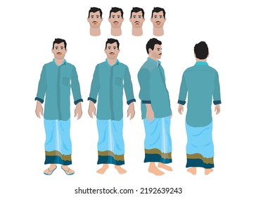 Character Man Vector Arts Illustration Stock Vector (Royalty Free ...