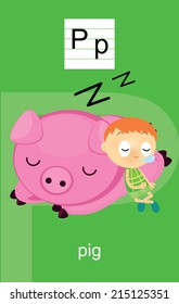 Character P Cartoons Stock Vector (Royalty Free) 215125351 | Shutterstock