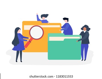 429 Person Looking Through Files Images, Stock Photos & Vectors ...