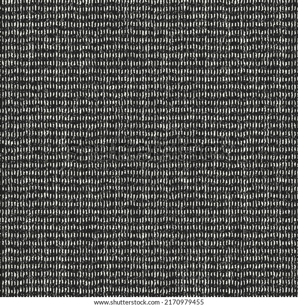 Charcoal Canvas Textured Micro Dashed Pattern Stock Vector (Royalty ...