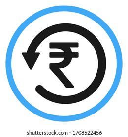 Rupee Reduction Symbol Cost Decrease Icon Stock Vector (Royalty Free ...