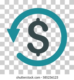 Chargeback Icon Vector Illustration Style Flat: vector de stock (libre ...
