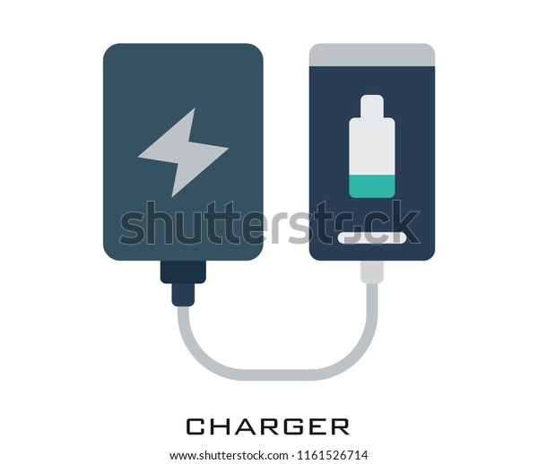 Charger Icon Signs Stock Vector (Royalty Free) 1161526714 | Shutterstock