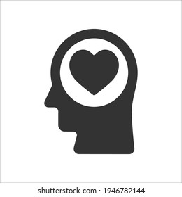 Charity Mind Icon Vector Graphics Stock Vector (Royalty Free ...