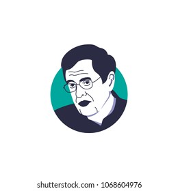Charles Koch Vector Illustration Isolated Suitable Stock Vector ...