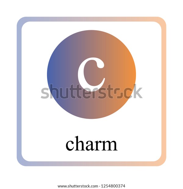 Charm Quark Vector Illustration Quantum Mechanics Stock Vector (Royalty ...