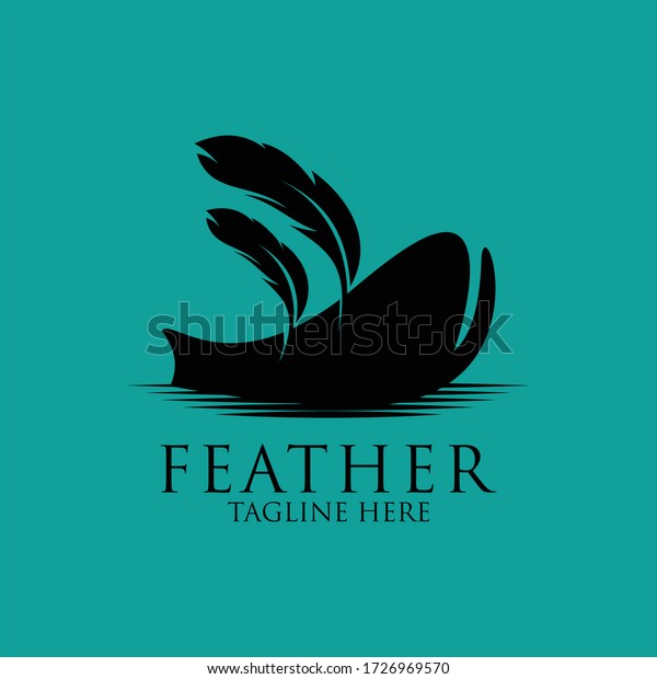 Charming Combination Quill Boat Stock Vector (Royalty Free) 1726969570 ...