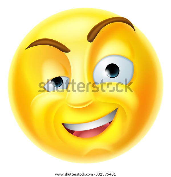 Charming Emoji Emoticon Smiley Face Character Stock Vector (Royalty ...