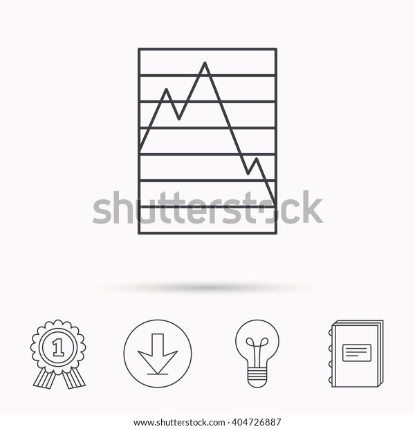 Chart Curve Icon Graph Diagram Sign: เวกเตอร์สต็อก (ปลอดค่าลิขสิทธิ์ ...