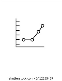 Chart Line Iconvector Best Line Icon Stock Vector (Royalty Free ...