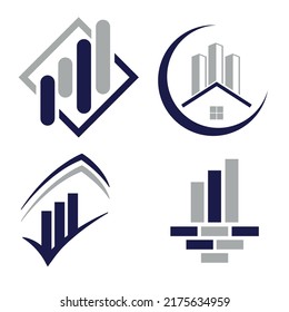 Chart Logo Design Number Graph Stock Vector (Royalty Free) 2175634959 ...