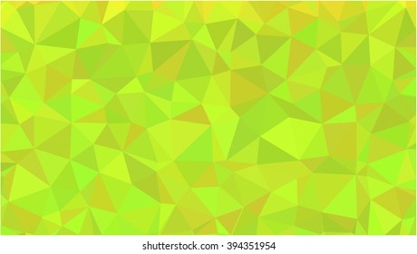Chartreuse Color Low Poly Background Stock Vector (Royalty Free ...