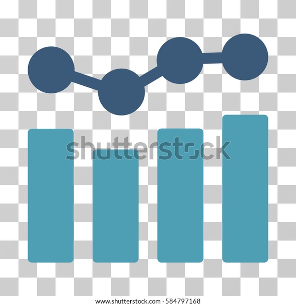 Charts Icon Vector Illustration Style Flat Stock Vector (Royalty Free ...