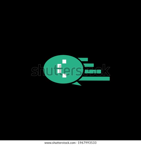 Chat Boost Logo Communication Symbols 4 Stock Vector (Royalty Free ...