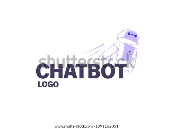 Chat Bot Service Logo Design Virtual Stock Vector (Royalty Free ...