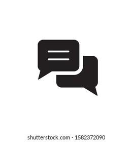 Chat Icon Symbol Vector Illustration Stock Vector (Royalty Free ...