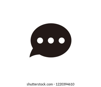 Talk Icon Vector Stock Vector (Royalty Free) 1284286006