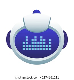 Chatbot Avatars Flat Icon Futuristic Chat Stock Vector (Royalty Free ...