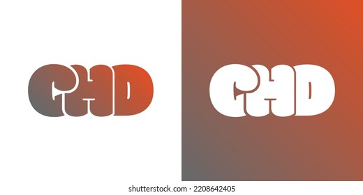 Chd Logo Branding Letter Vector Graphic Stock Vector (Royalty Free ...