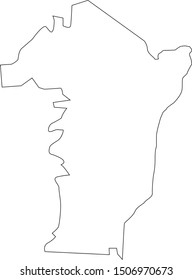 Cheatham County Map Tennessee State: vector de stock (libre de regalías ...