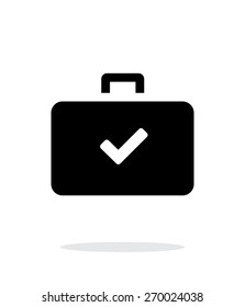 Check Case Simple Icon On White Stock Vector (Royalty Free) 270024038 ...