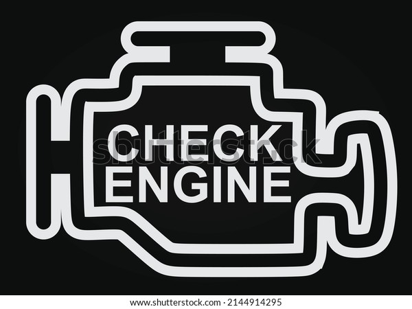 Marque el icono del motor. ilustración: vector de stock (libre de ... Marque el icono del motor. ilustración: vector de stock (libre de ...