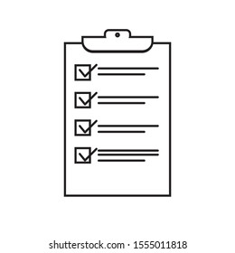 Check List Checklist Flat Web Icon: เวกเตอร์สต็อก (ปลอดค่าลิขสิทธิ์ ...