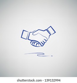 Check Hand Drawingvector Stock Vector (Royalty Free) 139132994 ...