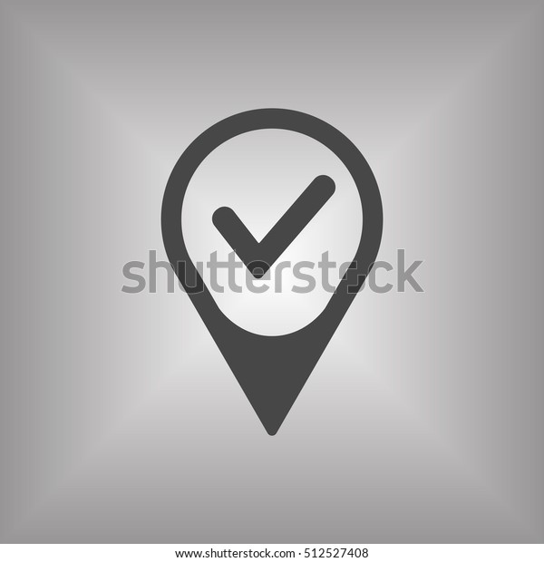 Check Icon Flat Design Stock Vector (Royalty Free) 512527408 | Shutterstock