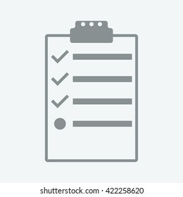 Check List Icon Stock Vector (Royalty Free) 443563339 | Shutterstock