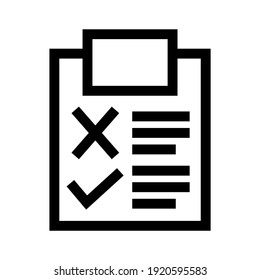 Check List Icon Logo Isolated Sign Stock Vector (Royalty Free ...