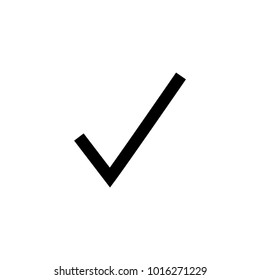 Check Mark Icon Design Template Stock Vector (Royalty Free) 1016271229 ...