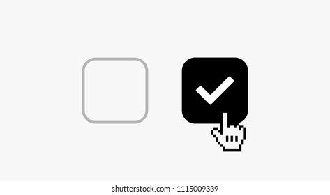 199 Mouse hover icon Stock Illustrations, Images & Vectors | Shutterstock