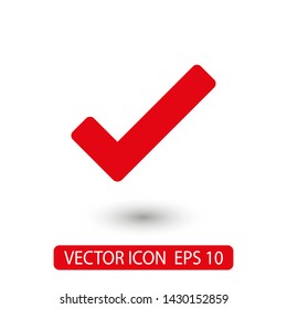 Check Mark Isolated Icon Checklist Button: vector de stock (libre de ...