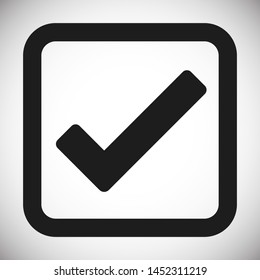 Check Mark Isolated Icon Checklist Button: เวกเตอร์สต็อก (ปลอดค่า ...