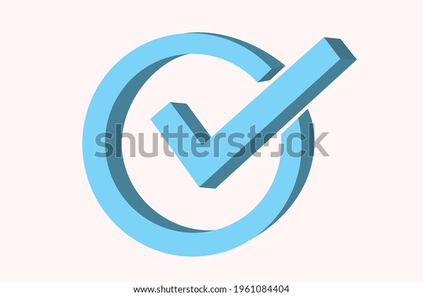Check Mark Logo Vector Icon Tick Stock Vector (Royalty Free) 1961084404 ...