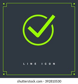 Check Mark Lime Green Black Silk 스톡 벡터(로열티 프리) 510999160 | Shutterstock