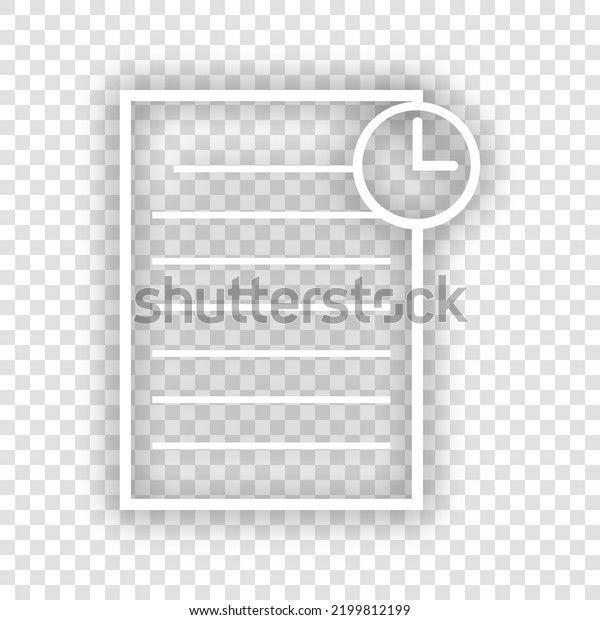 Check Mark Sign Illustration White Icon Stock Vector (Royalty Free ...