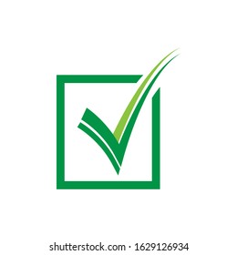 Set Green Tick Icons Vector Symbols Stock Vector (Royalty Free ...