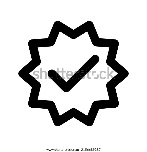 Check Mark Vector Icon Complete Sign: เวกเตอร์สต็อก (ปลอดค่าลิขสิทธิ์ ...